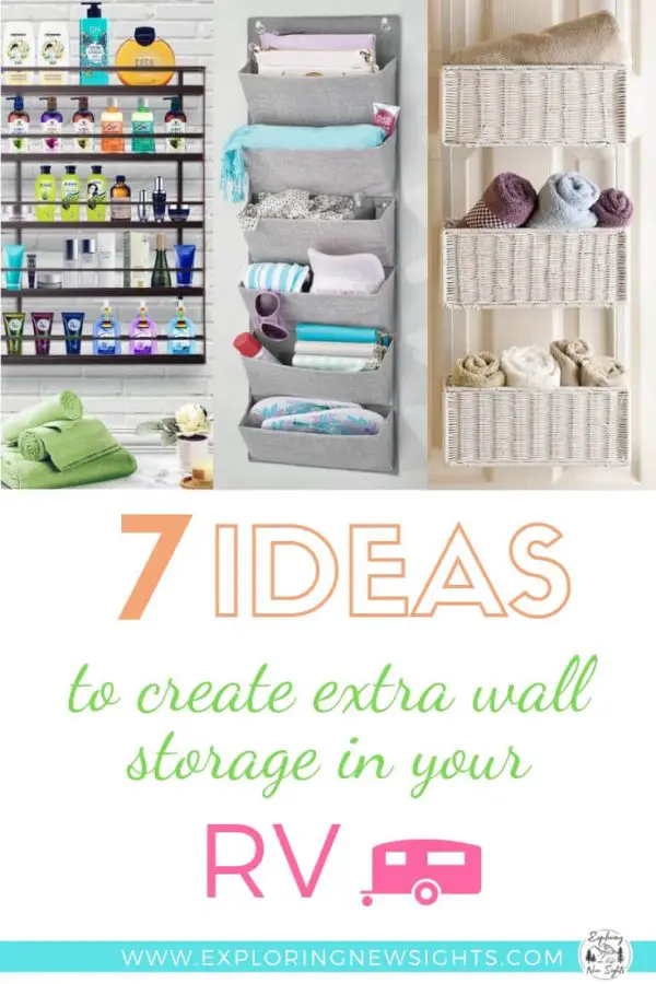 7 Ideas To Create Extra Wall Storage In Your RV - Exploring New Sights