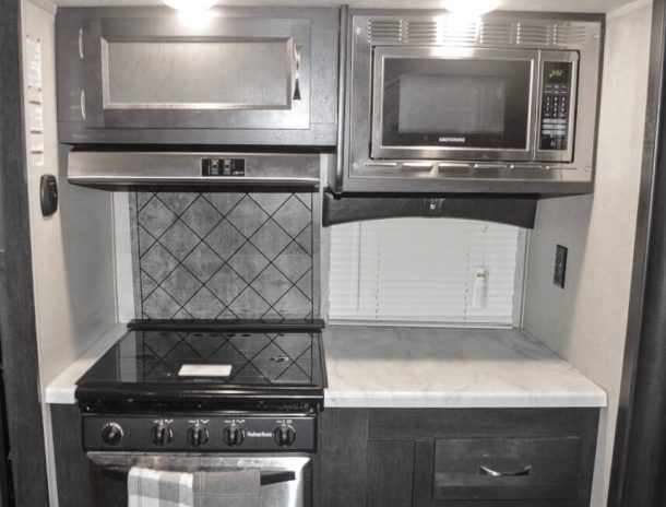 RV Remodel : How To Use TIC TAC TILE To Upgrade Your RV Kitchen